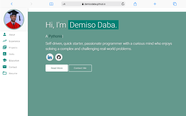 Demiso Daba | Software Engineer